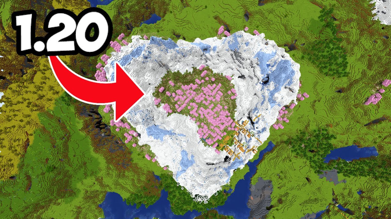 Top 10 CHERRY GROVE Seeds for Minecraft 1.20! (Cherry Blossom Seeds) 🌸 ...