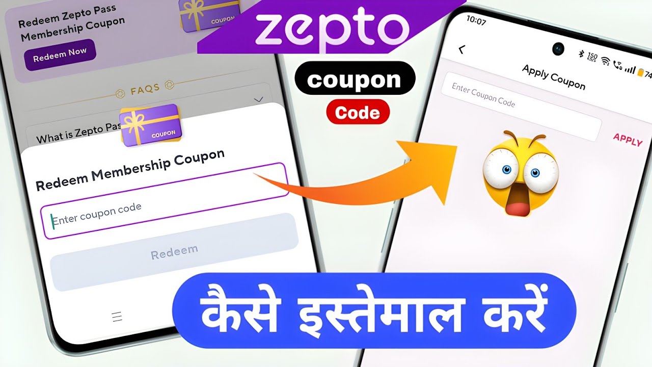 Zepto Coupon Code | Zepto Me Coupon Kaise Use Kare | Zepto Pass ...