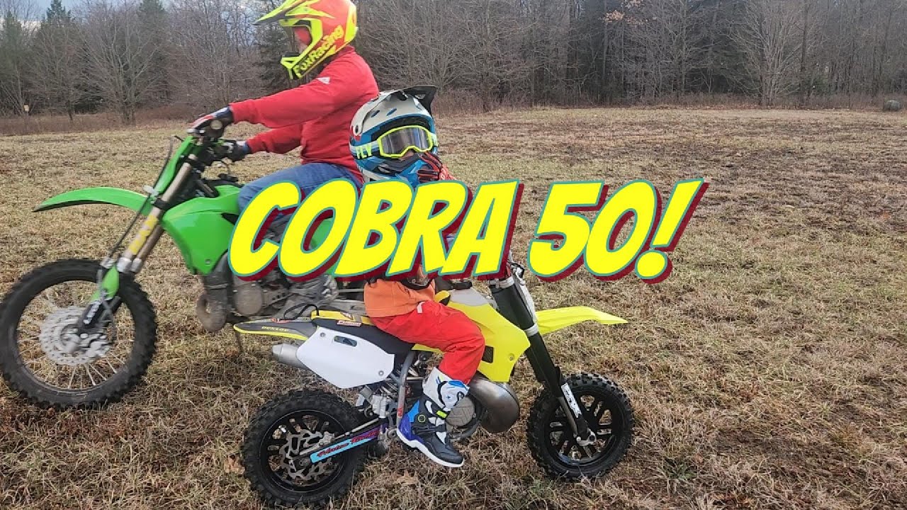 COBRA 50 JR!! CMC DIRT BIKE RACING!! - YouTube