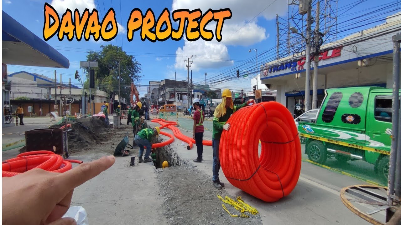 Latest Update Oct 1 UNDERGROUND CABLING PROJECT DAVAO LIGHT GUERRERO ST ...