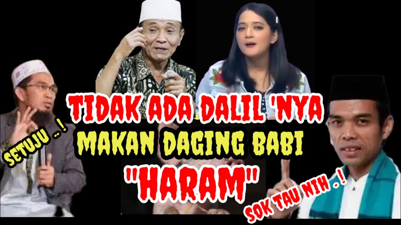💥 Kata Siapa ? Makan Daging Babi Haram ! - YouTube