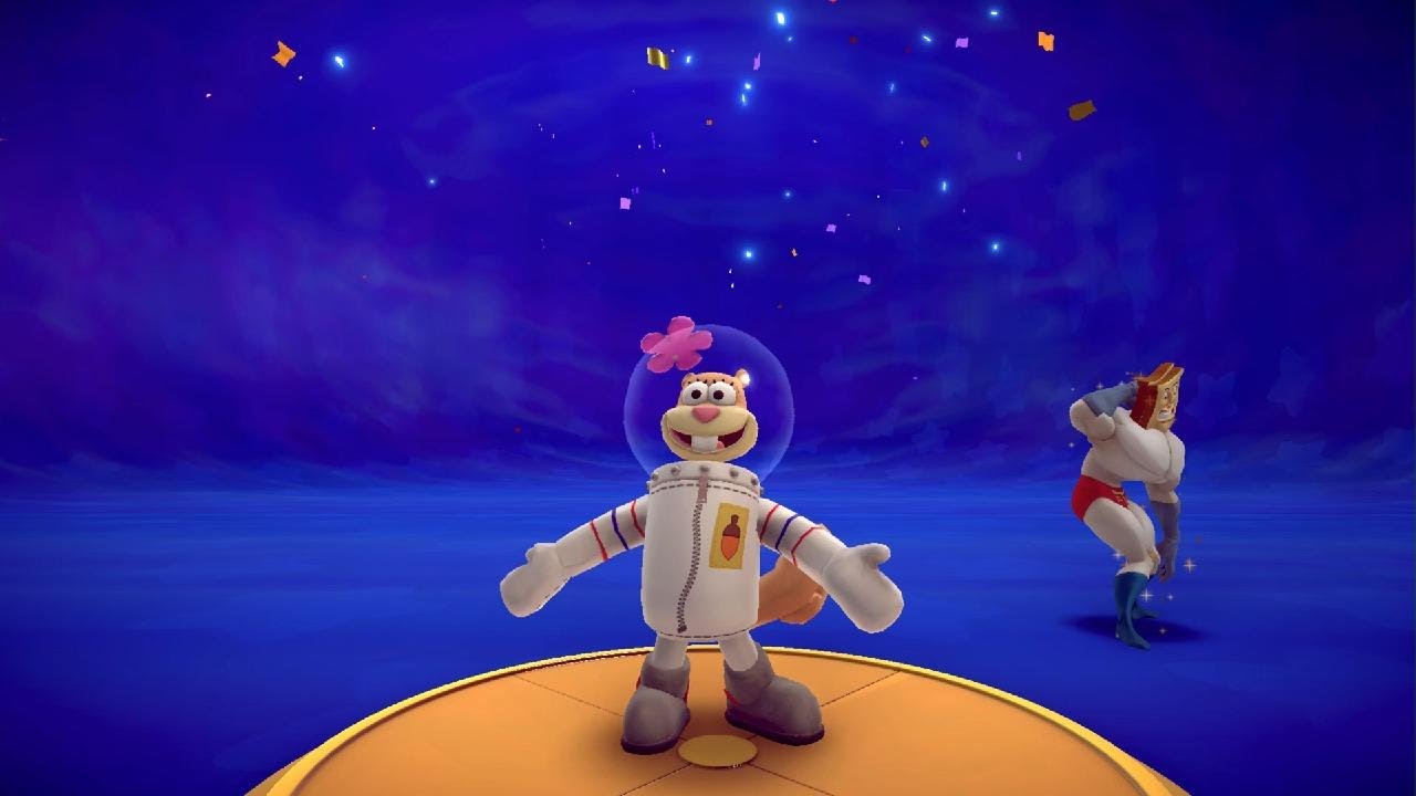 Nickelodeon All-Star Brawl Sandy Cheeks Arcade Mode - YouTube