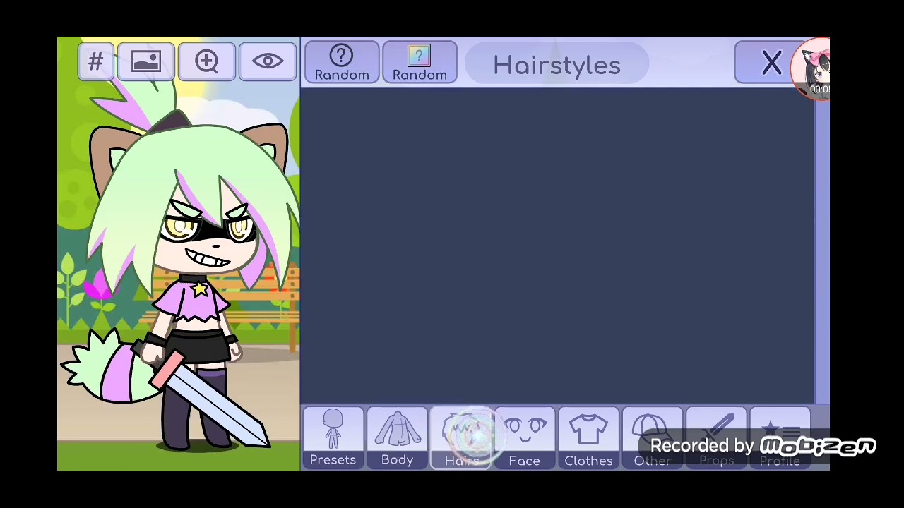 como hago a Runa Yomozuki(Luna-bear) gacha life - YouTube
