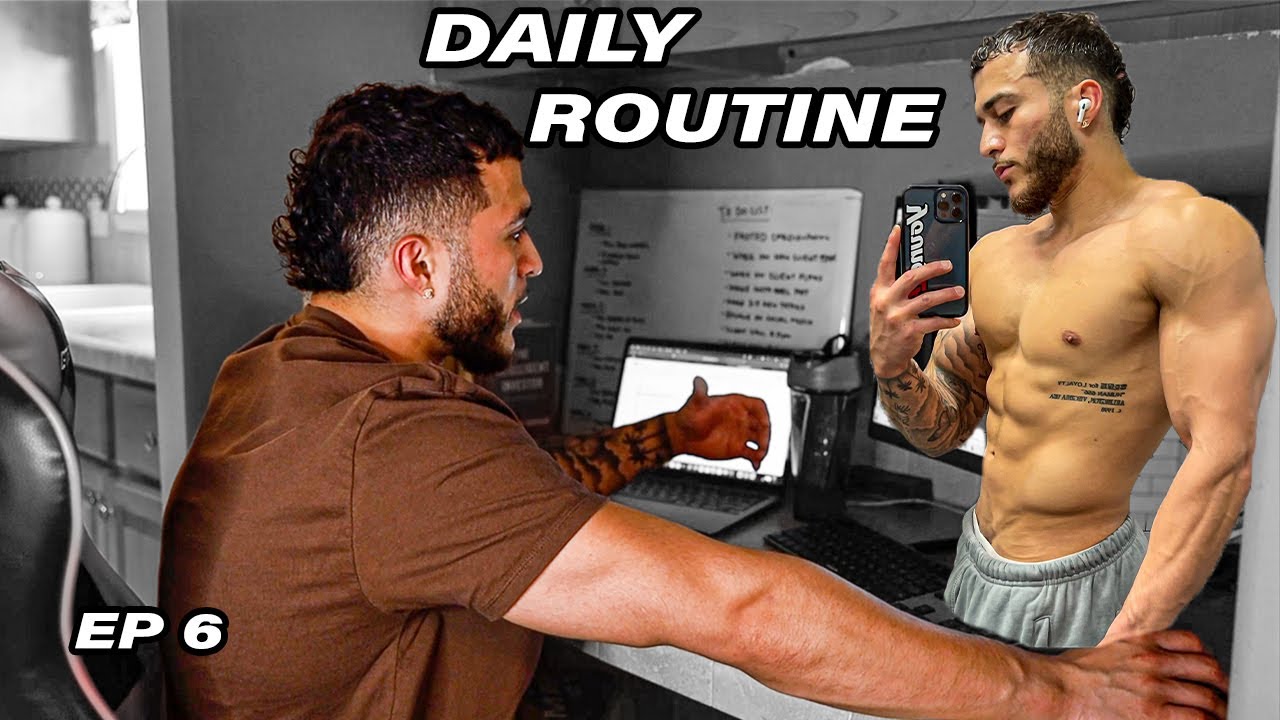 DAY IN THE LIFE AS AN ONLINE COACH | MENS PHYSIQUE COMPETITOR | FITNESS ...