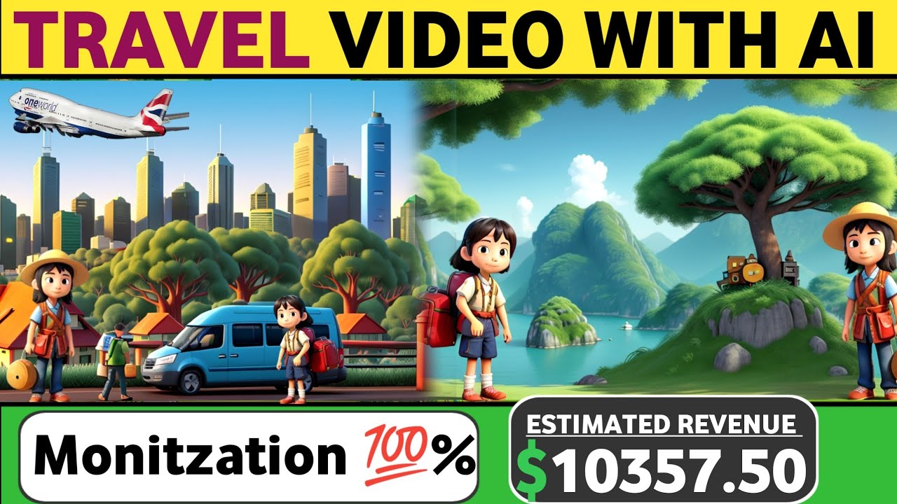 Create Faceless Travel Videos Using Ai | Travel Video YouTube Channel ...
