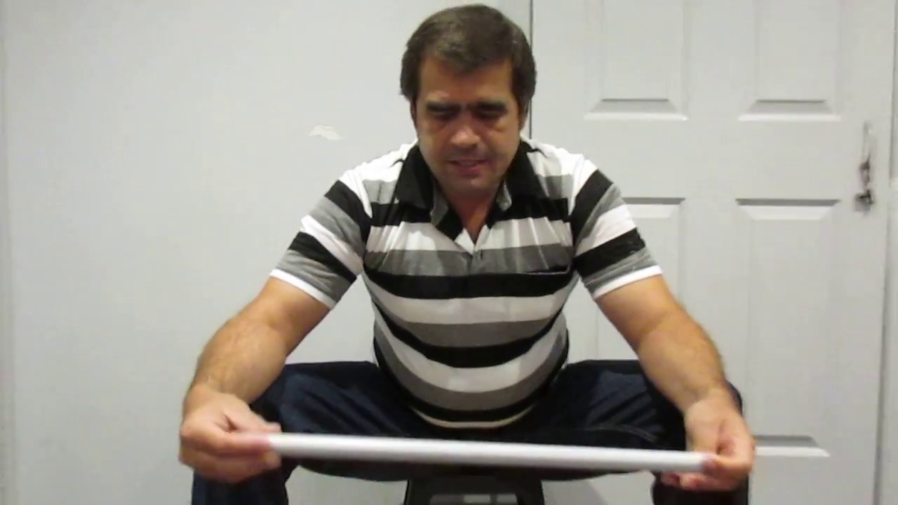 How to make a frame with PVC pipe to stretch silk - YouTube