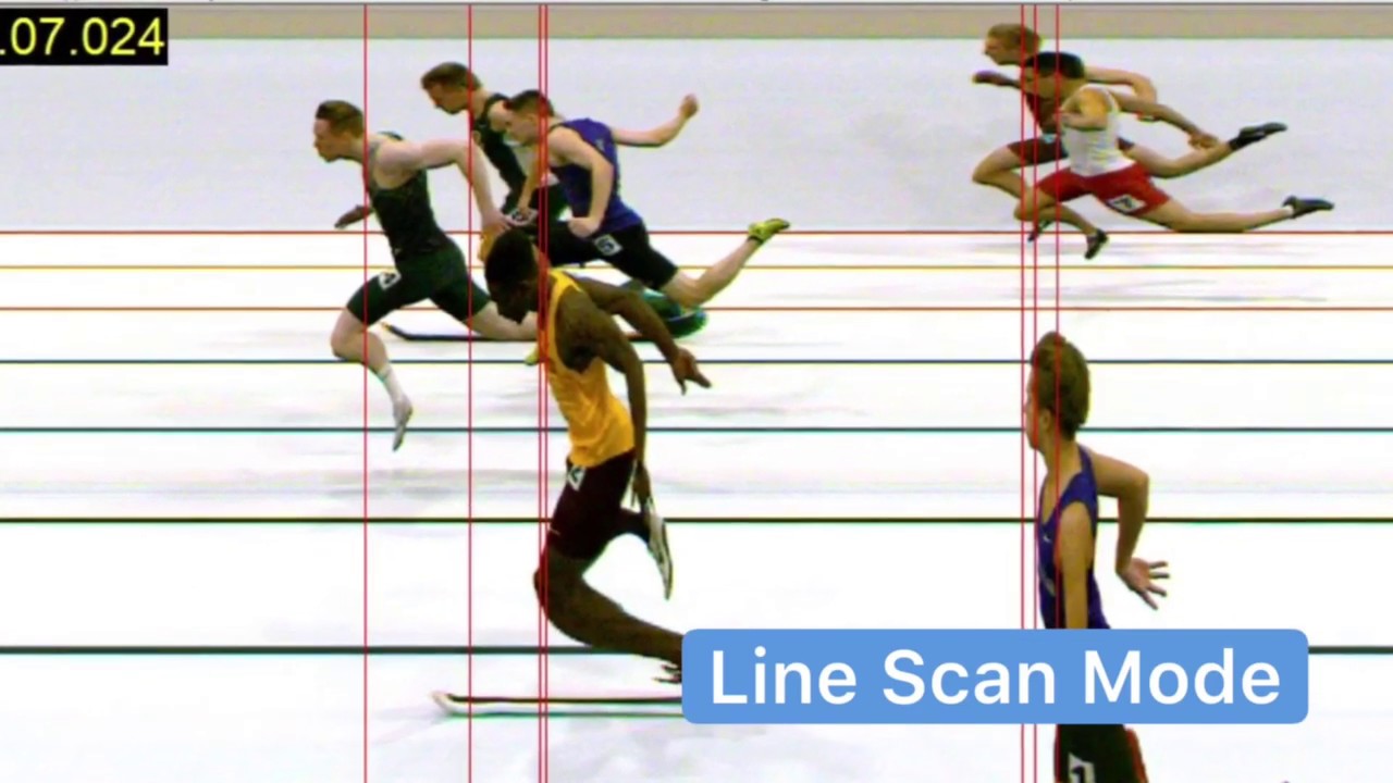 Eagle Eye Pro 3000 Line Scan Mode - YouTube