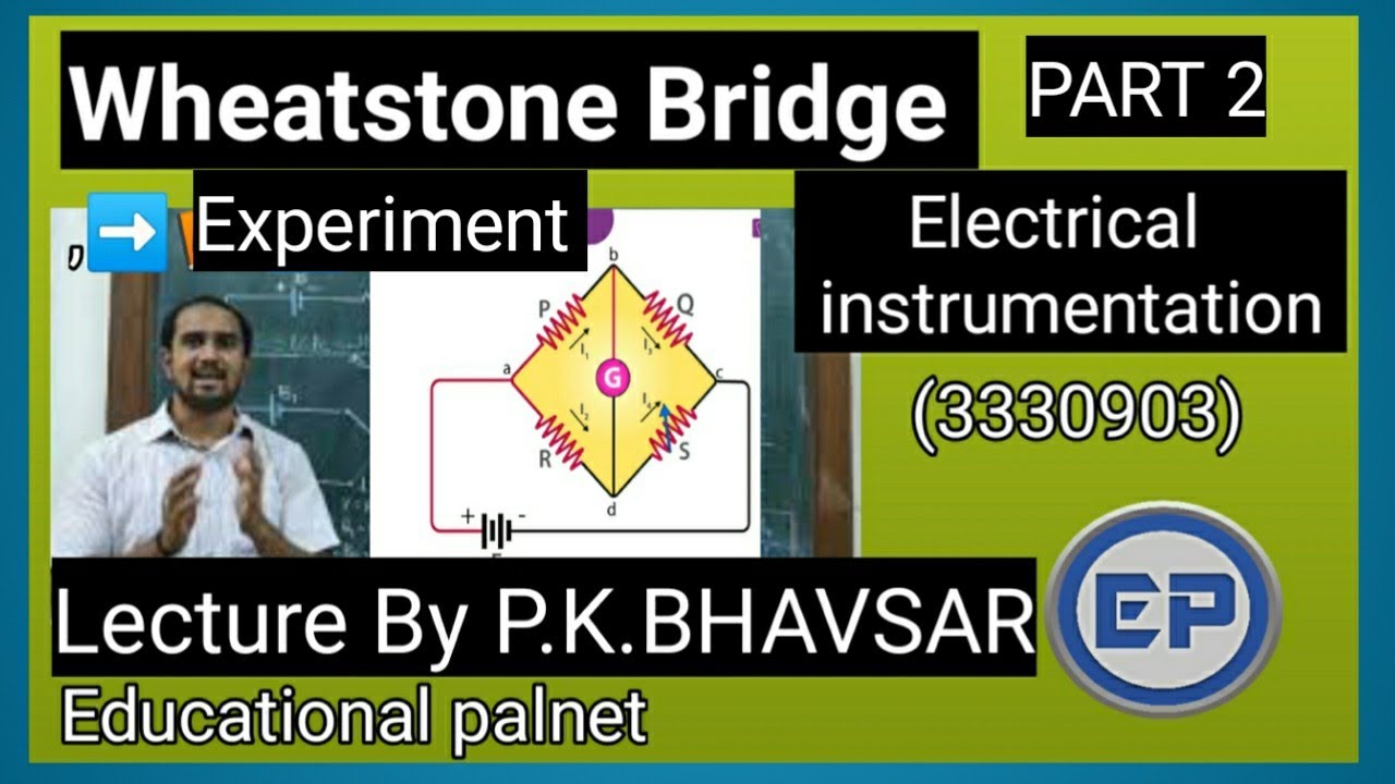 wheatstone bridge experiment l practical of wheatstone bridge - YouTube