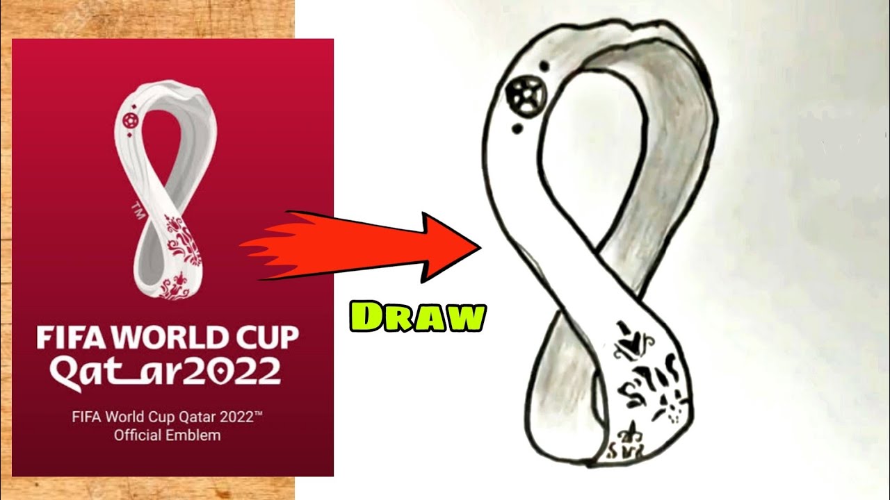 How to draw FIFA World Cup 2022 logo - FIFA World Cup - SHN Best Art ...