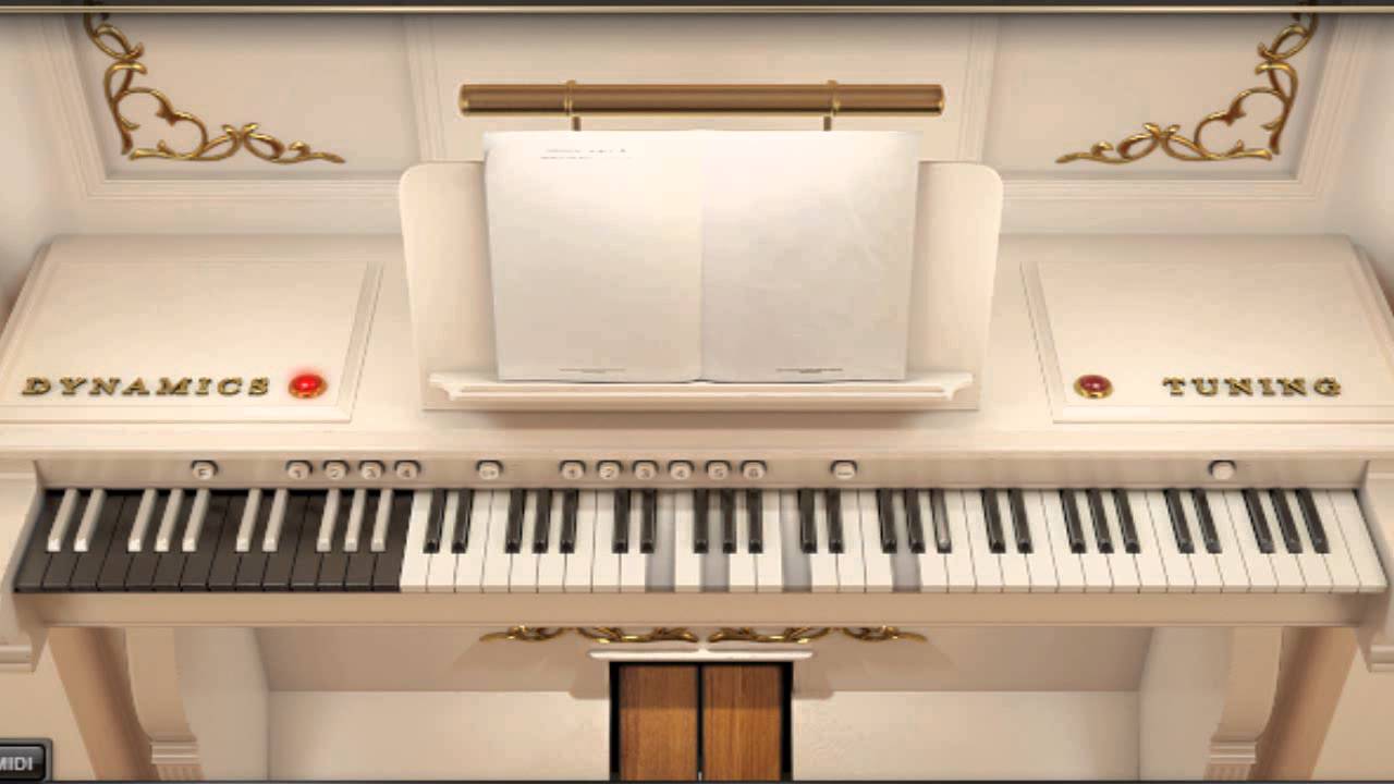 Church Vst EZ Keys Pipe Organ - YouTube