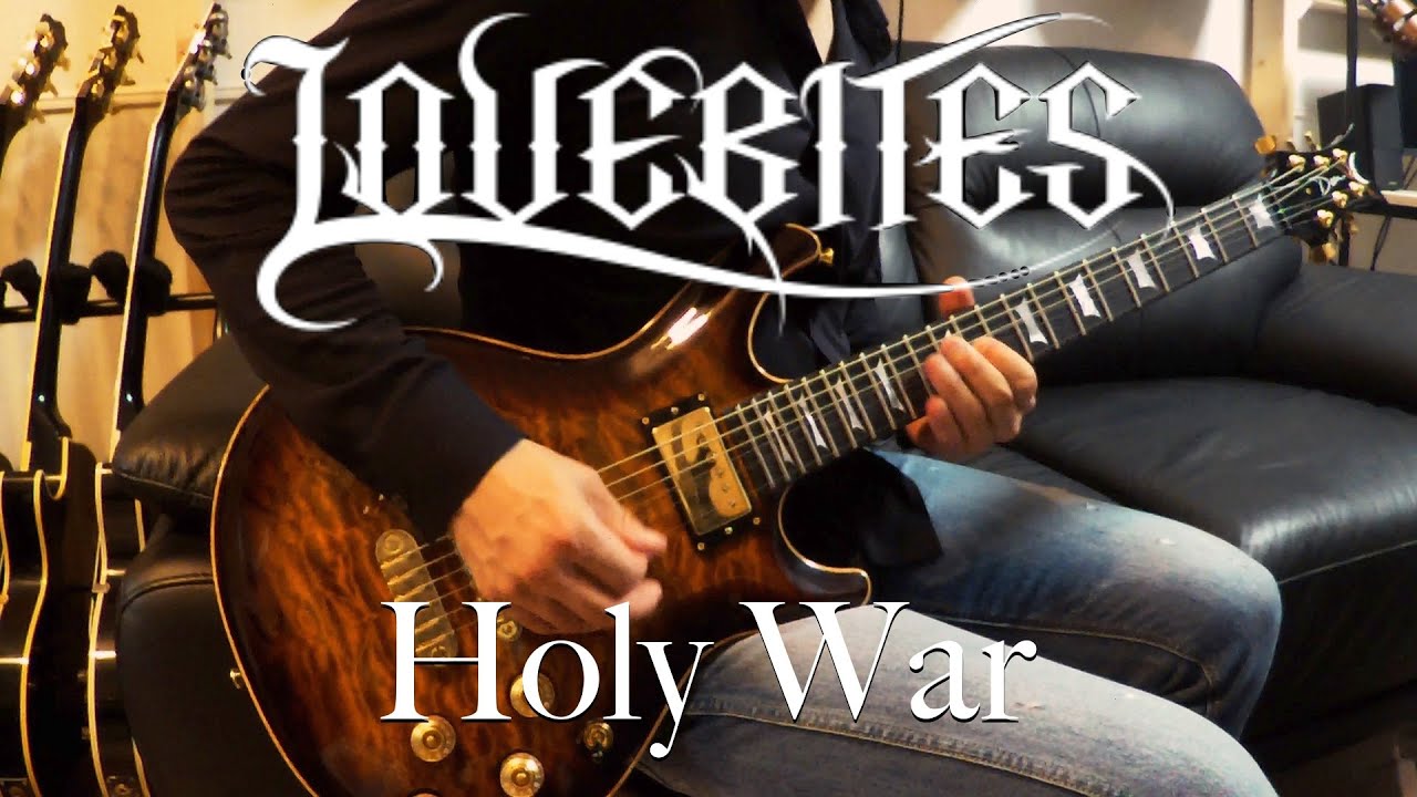 Lovebites Holy War Miyakos Part Guitar Cover Youtube