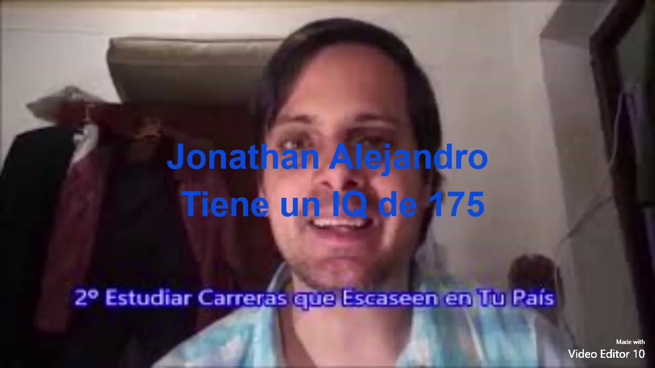 Jonathan Alejandro IQ - YouTube