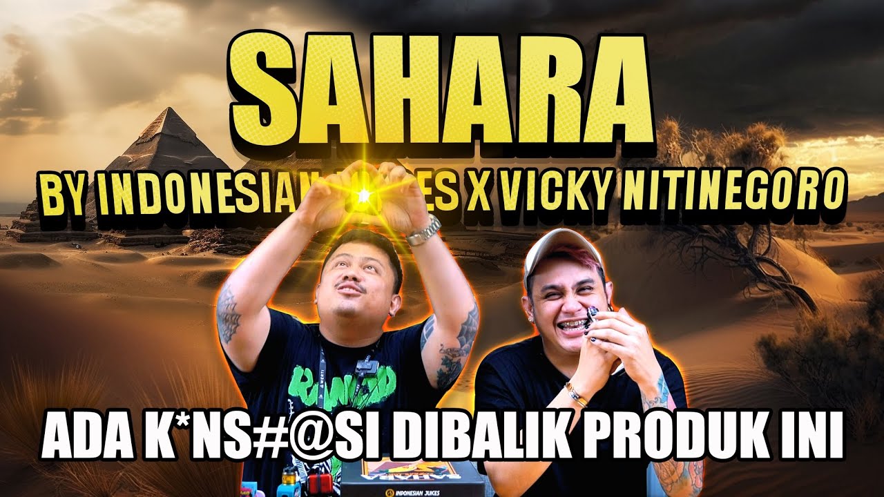 SAHARA LIQUID BY IJ X VICKY NITINEGORO! | TERNYATA VICKY BUZZER POLI ...