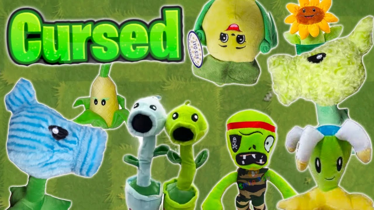 Cursed Plants Vs Zombies Plushes - YouTube