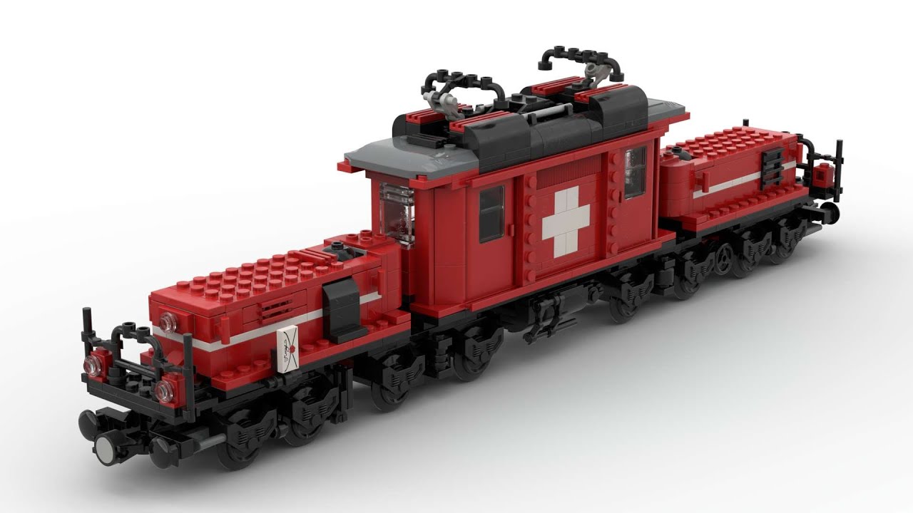 Lego 10183 Hobby Trains Speed Build Studio Bricklink LDD by PLegoBB ...