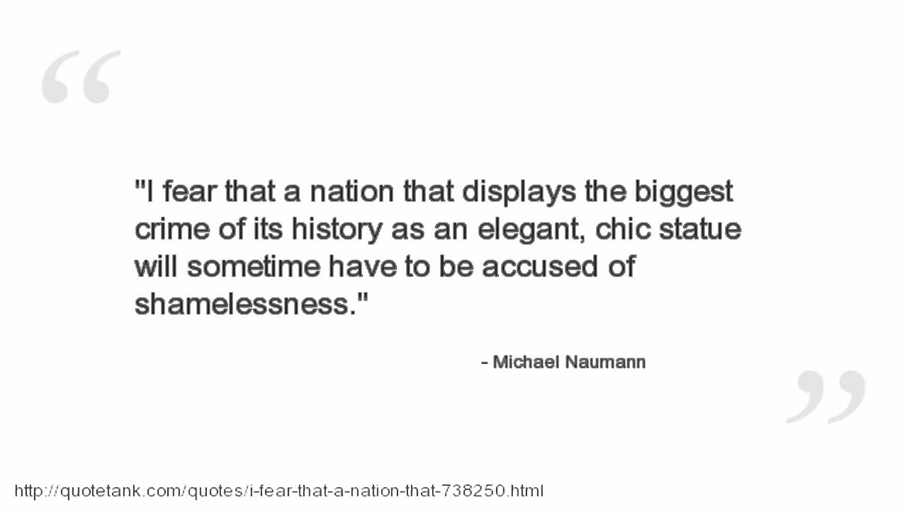 Michael Naumann Quotes - YouTube