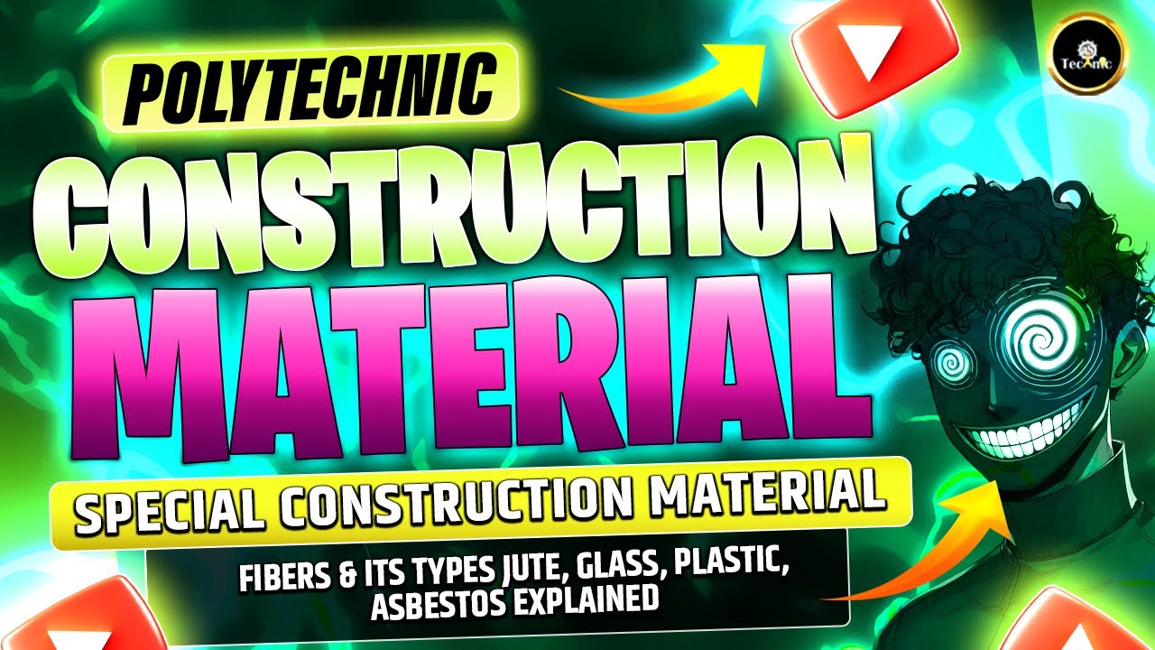 🧩Modern Construction Materials♻️|Geo-synthetics, Ferro Crete ...