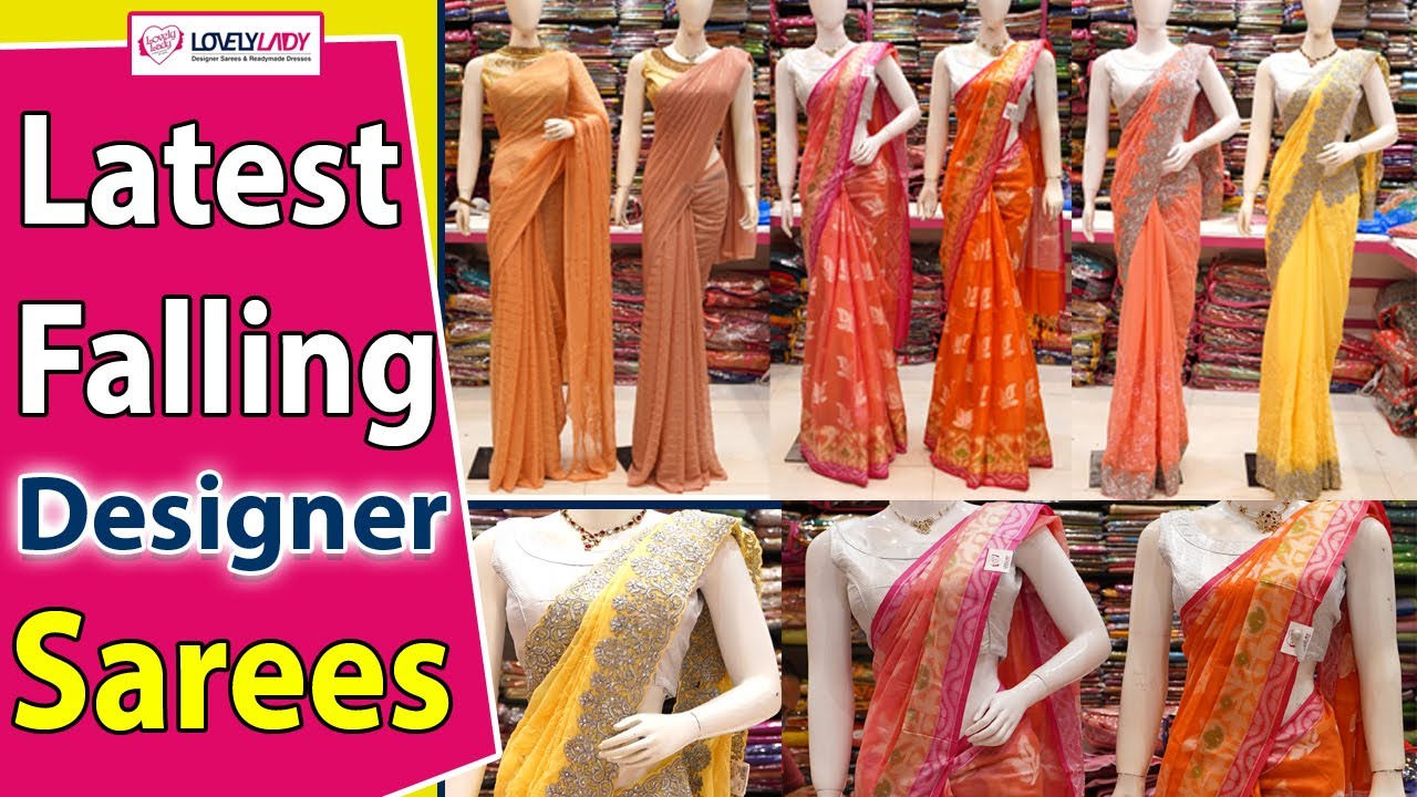 Falling Designer Sarees | 2021 Exclusive Online Shoping | Lovely Lady ...