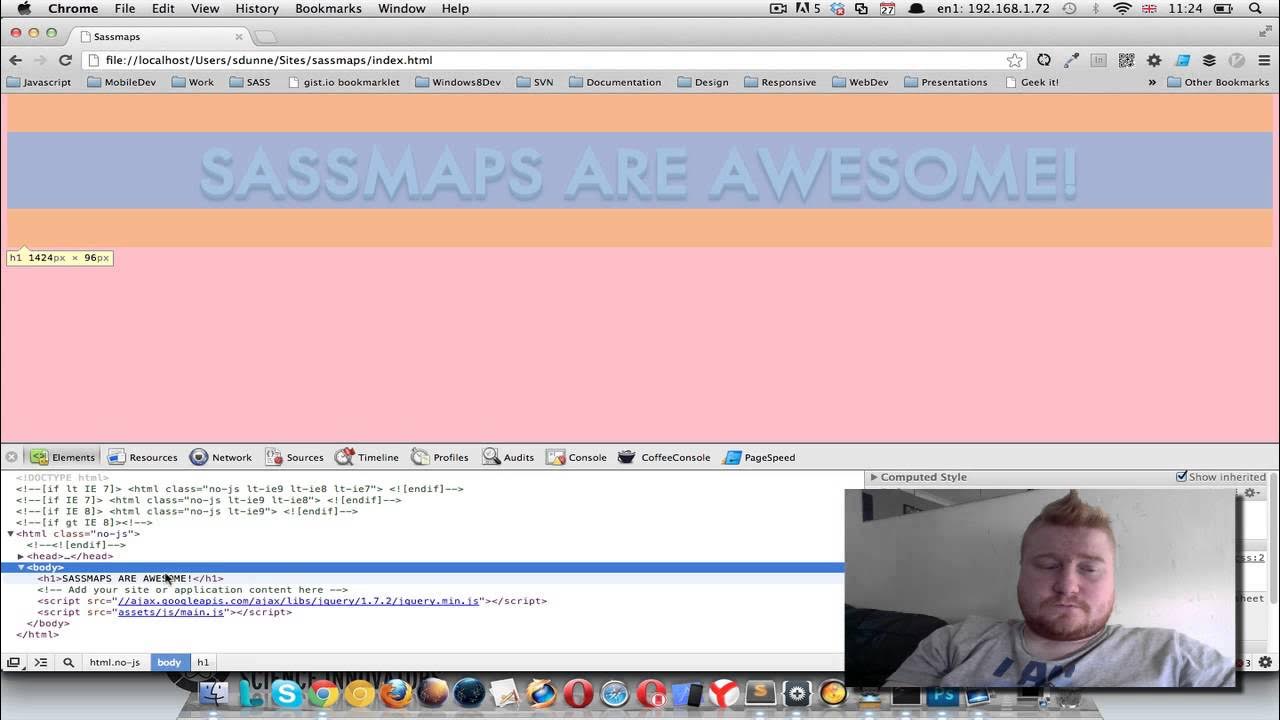 Debugging SASS with Sourcemaps and Codekit - YouTube