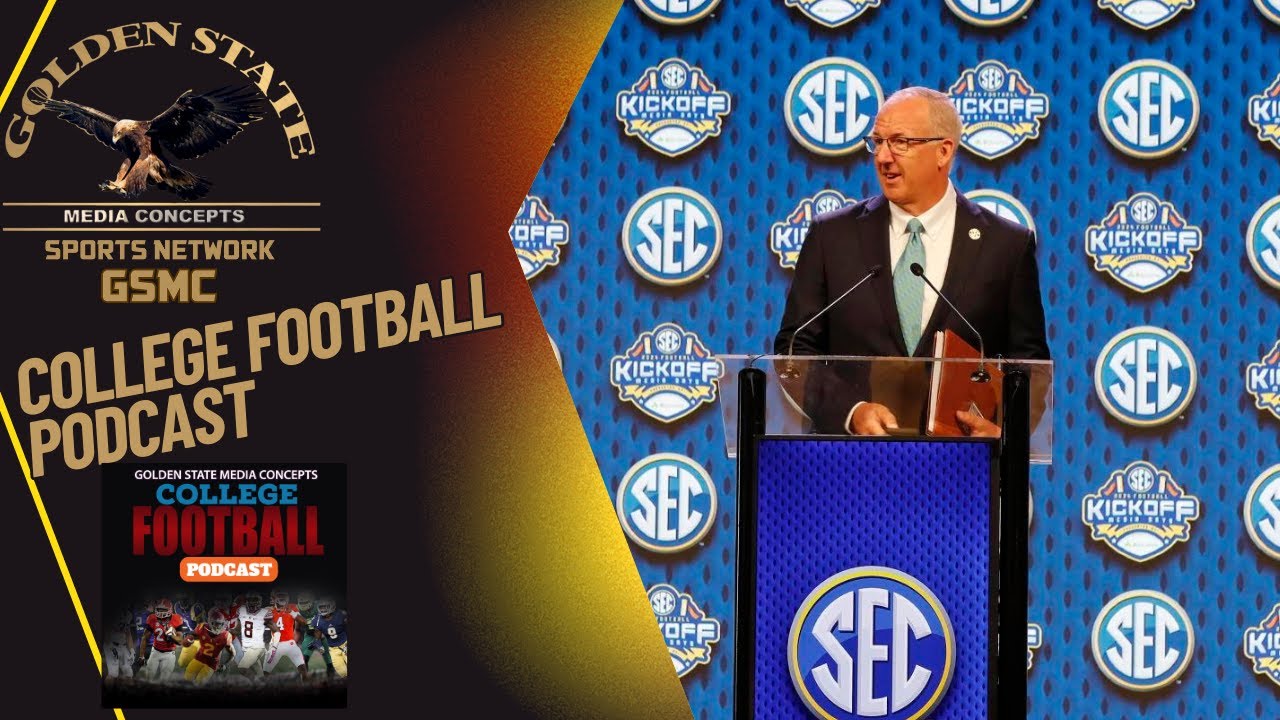LIVE: SEC Media Day Reactions & Self Governance For Power 4? | GSMC ...