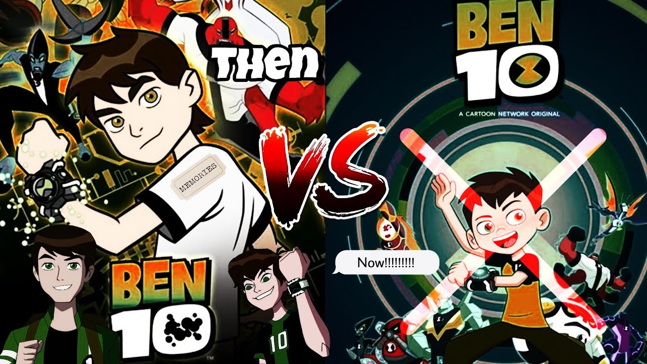 BEN 10 - NOW VS THEN EDIT 👽💥 - YouTube
