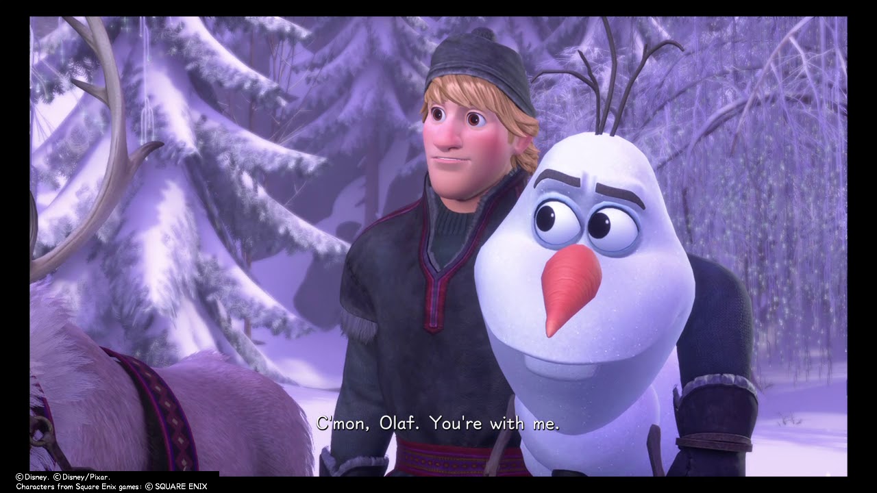 KH3: Frozen - Sora meets Olaf - YouTube