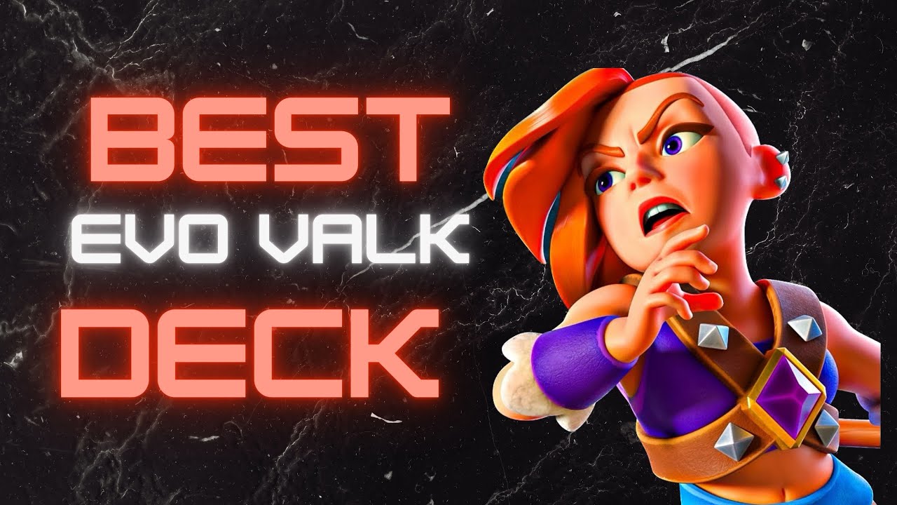 Playing ladder with *the best* Evo Valk Deck - YouTube