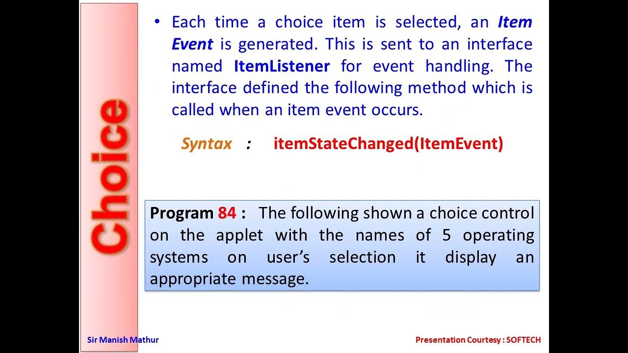 JAVA Ch20 AWT Controls - YouTube