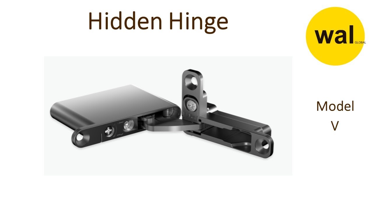 waIGlobal x Akrd - HIDDEN Hinge #hardware #furniture #wai - YouTube