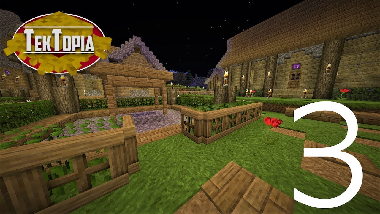 Tektopia & Kingdoms?! Minecraft Let's Play // 3 - YouTube