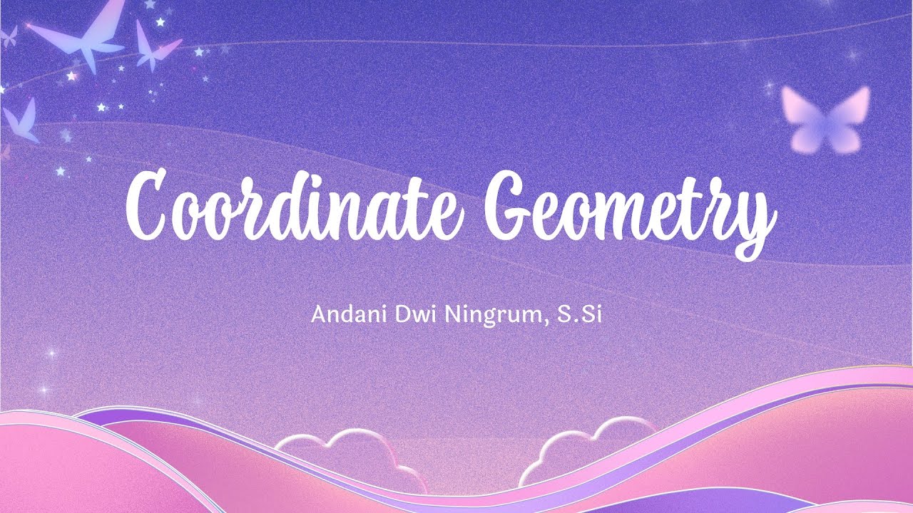 Coordinate Geometry - YouTube