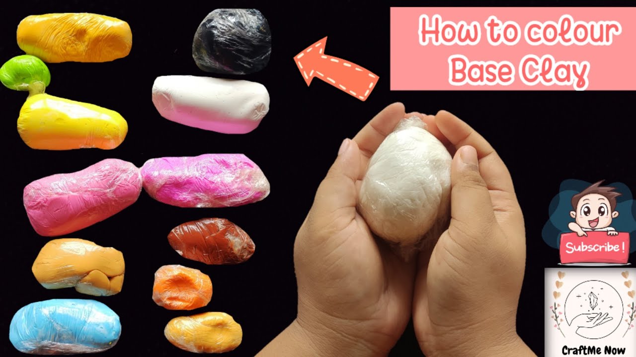 How to add Colours to clay || Clay Storage tips and tricks || DIY! clay ...