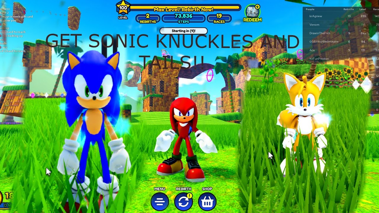 HOW TO GET EVERY CHARACTER IN SONIC SPEED SIMULATOR ON ROBLOX!! (April ...