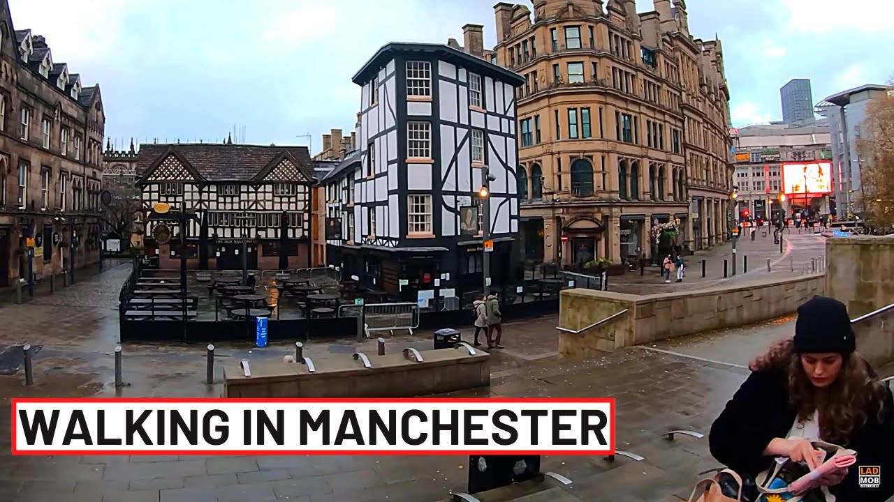 Walking in Manchester City - Manchester Walk 4k - YouTube