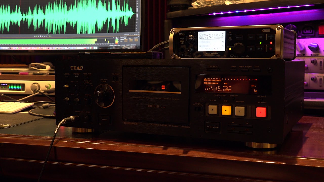 Teac V8030s Test Record - YouTube