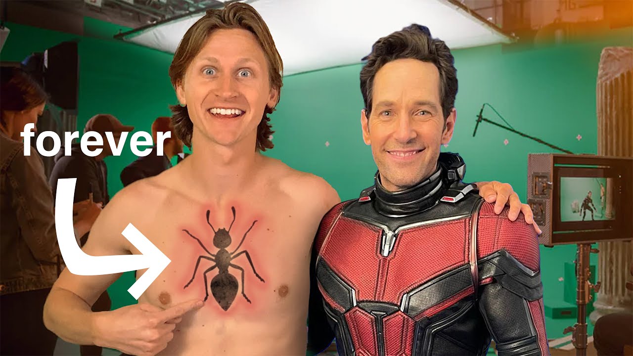 I Asked Paul Rudd to Tattoo Me *Ended Badly* - YouTube