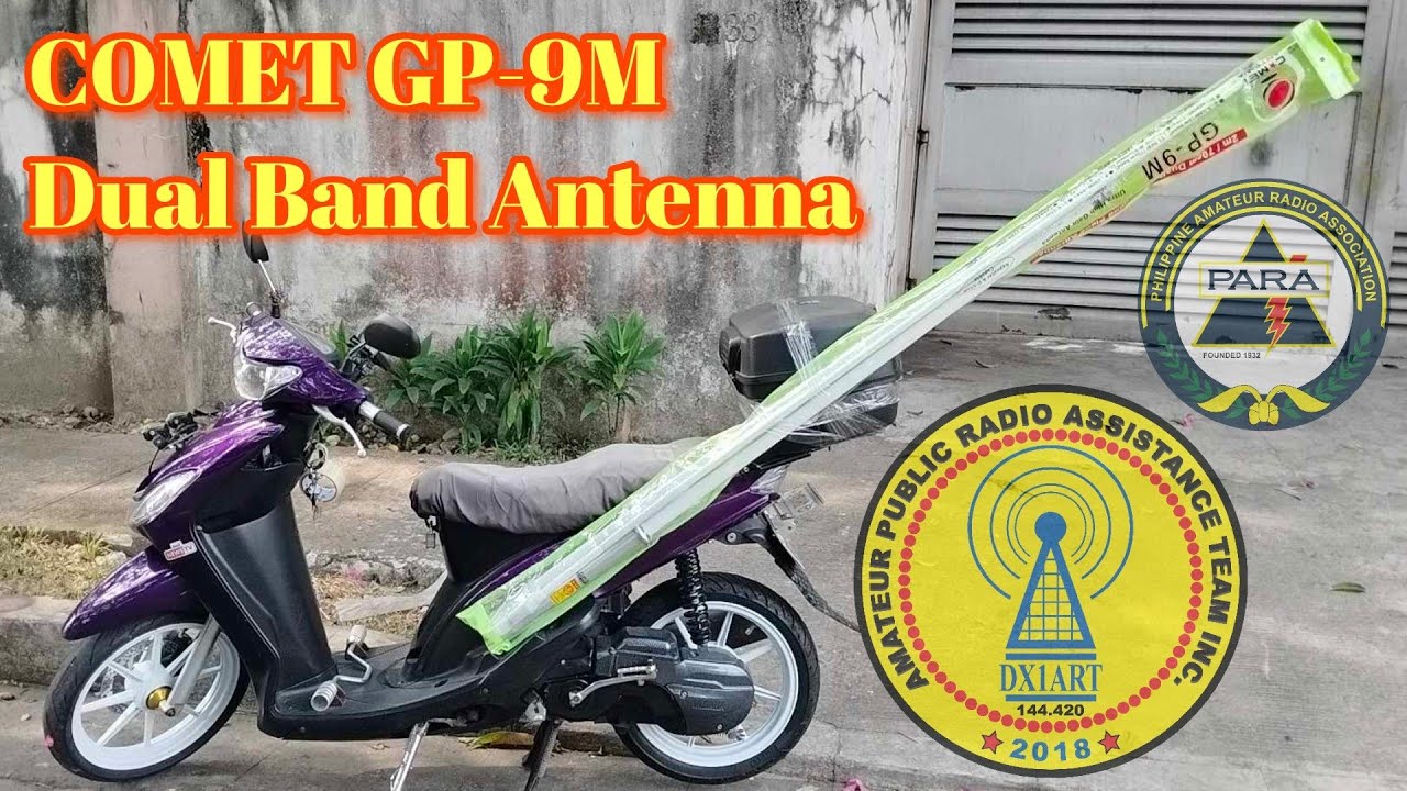 Installation and SWR Reading VHF Only | COMET GP-9M | 4H1BAG | DENcio ...