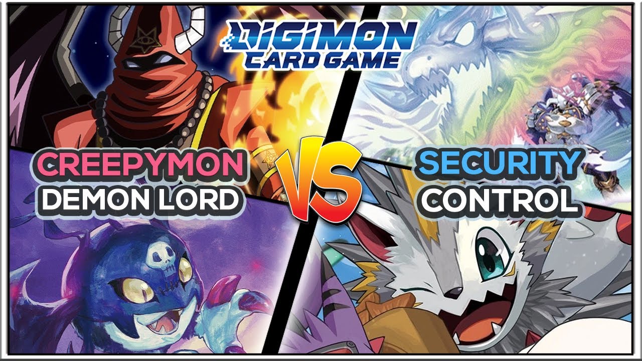 Creepymon vs SecCon • BT23 Gameplay | DCGO | Digimon TCG - YouTube