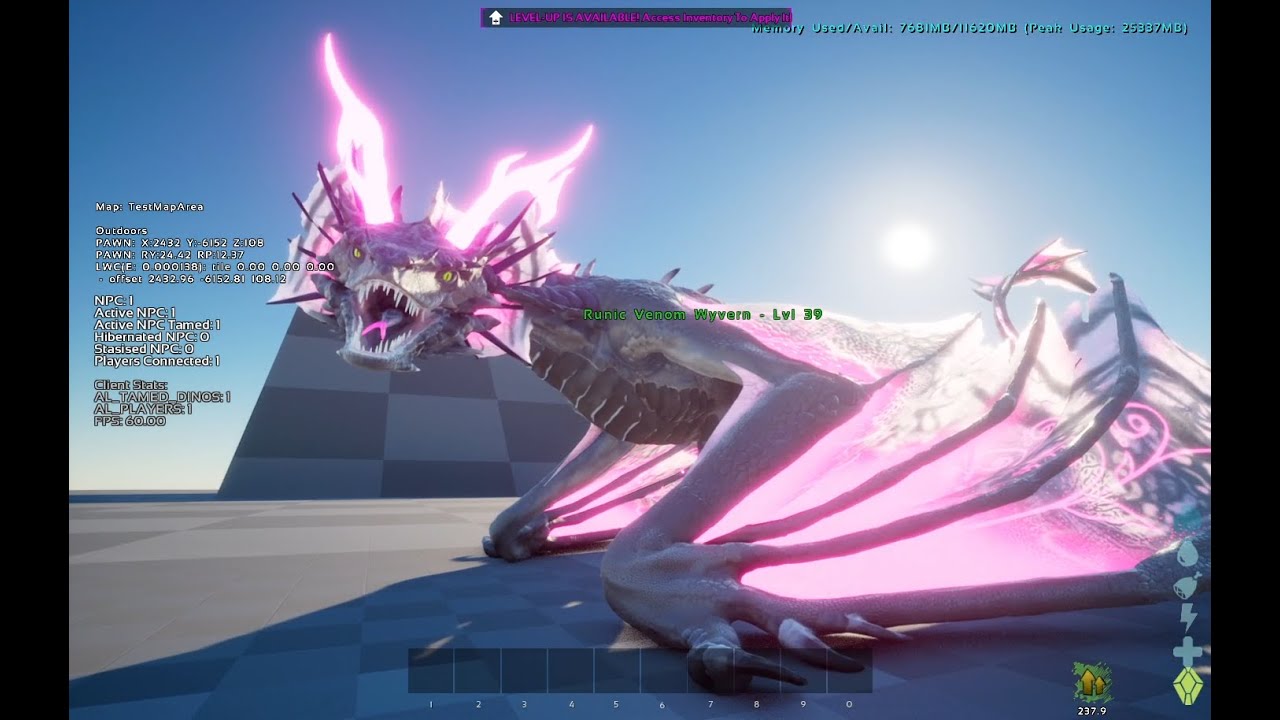 Ark Survival Ascended - Runic Wyverns Mod v24 WIP - YouTube