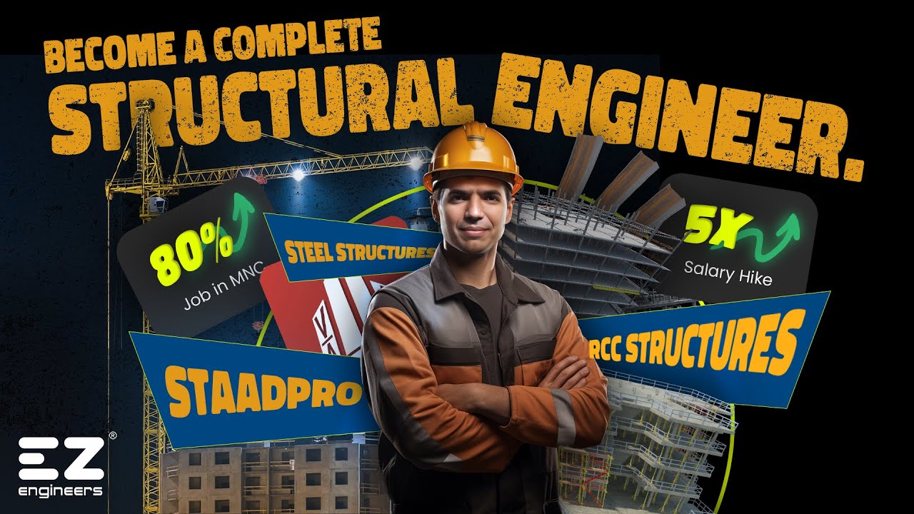 Become a Complete Structural Engineer with EZ Institute | 80% Placement ...