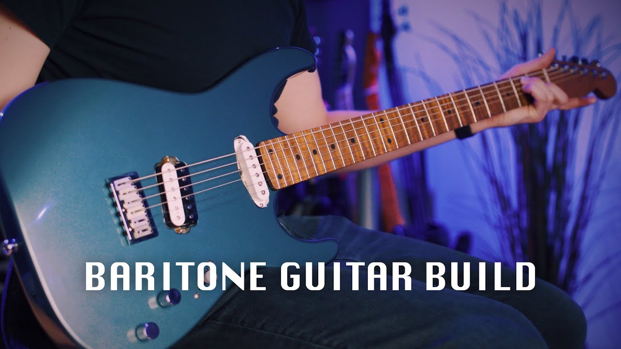 Warmoth Baritone Guitar Build - YouTube