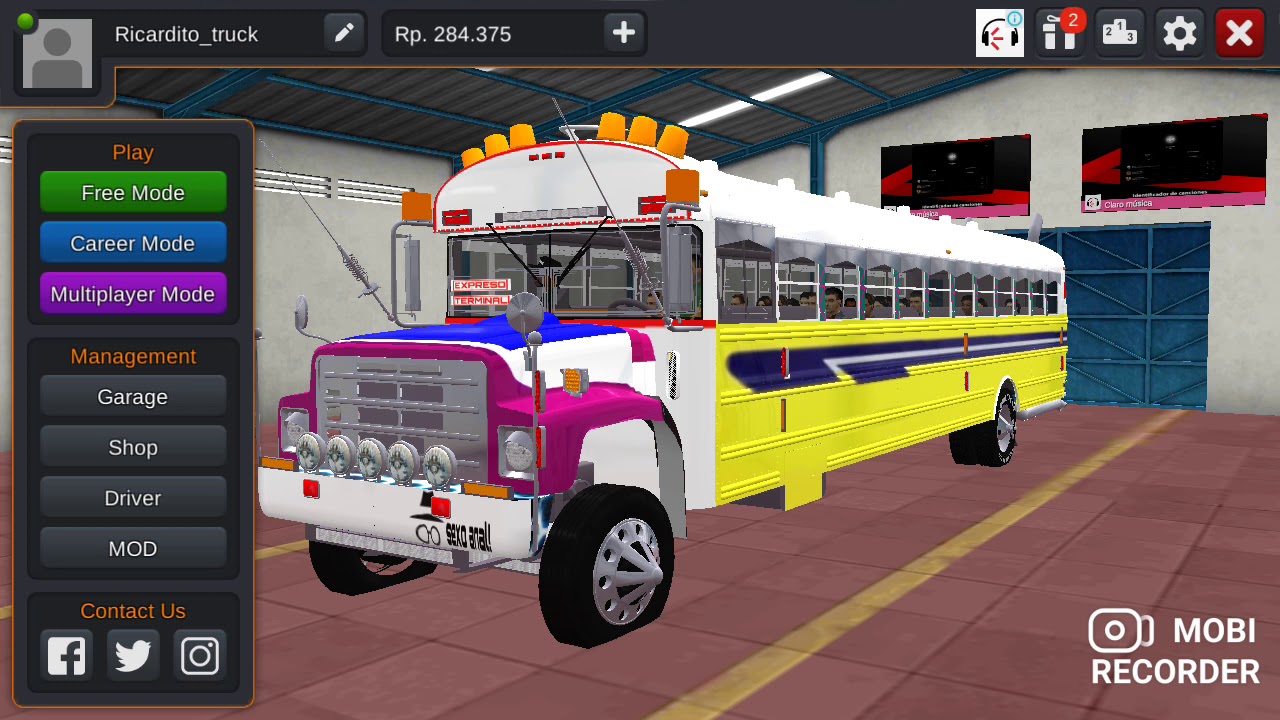 Como poner mod en bus simulator indonesia - YouTube