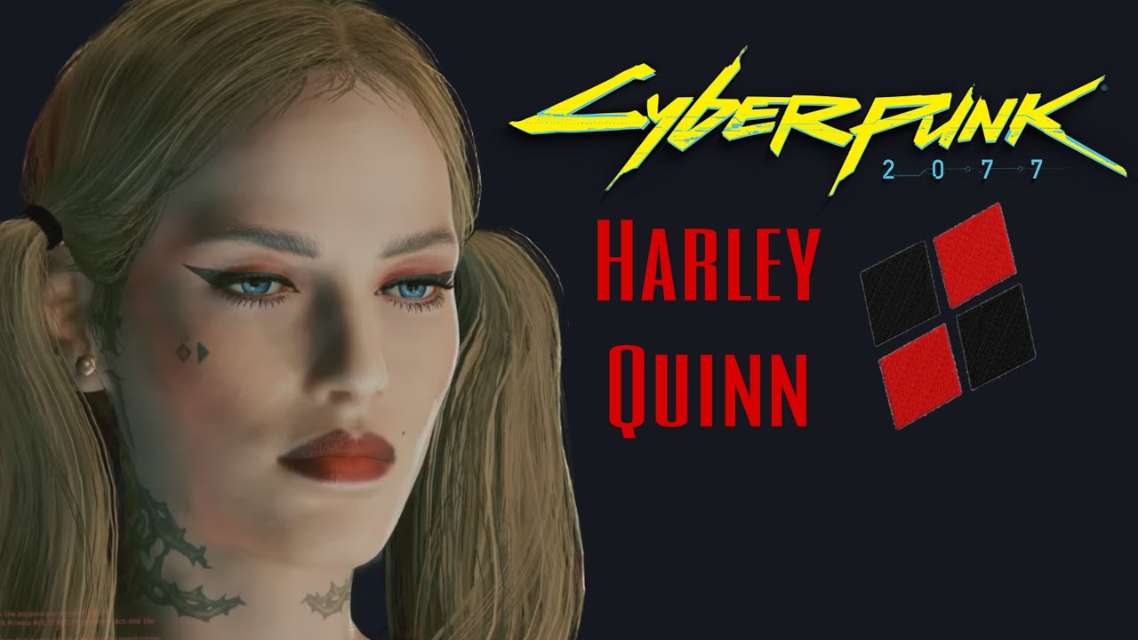 Cyberpunk 2077 Harley Quinn 2022 PS5 - YouTube