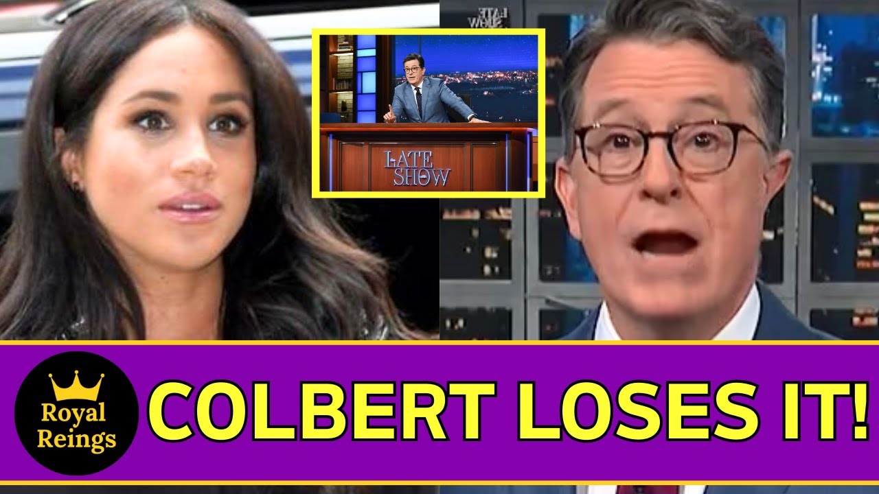 Stephen Colbert Clashes with Meghan Markle: 'Shut Up!' After Live TV ...