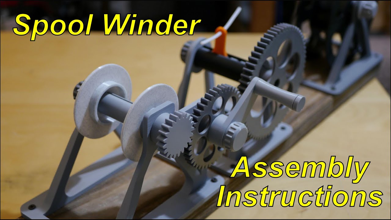 Spool Winder Assembly Instructions - YouTube