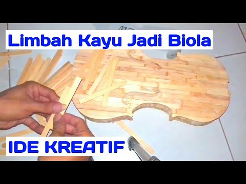 How to Make A Violin 🎻 Homemade Violin whit Popstick | DIY Guide - YouTube