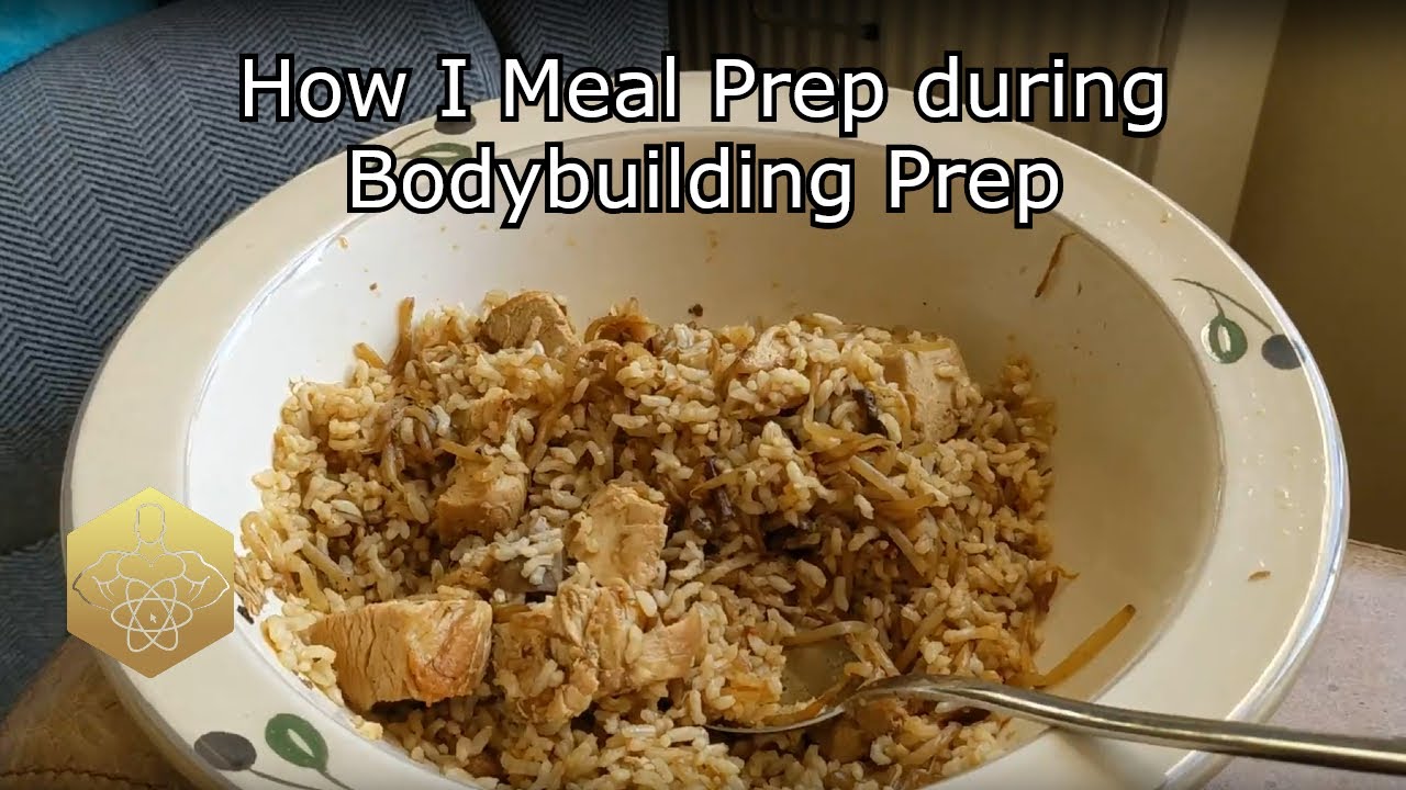 How I MEAL PREP during Contest Prep - YouTube