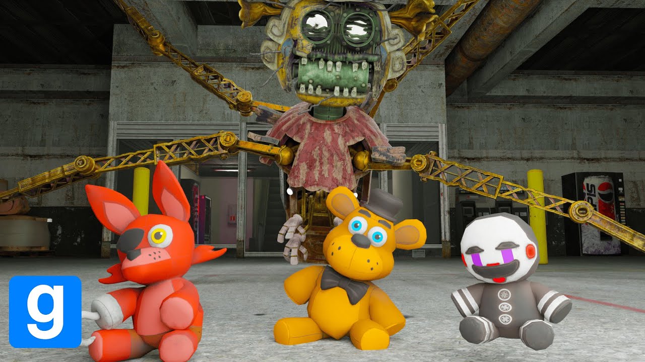 The Fnaf Plushie Hunt Murder... | Gmod FNAF Hide & Seek - YouTube