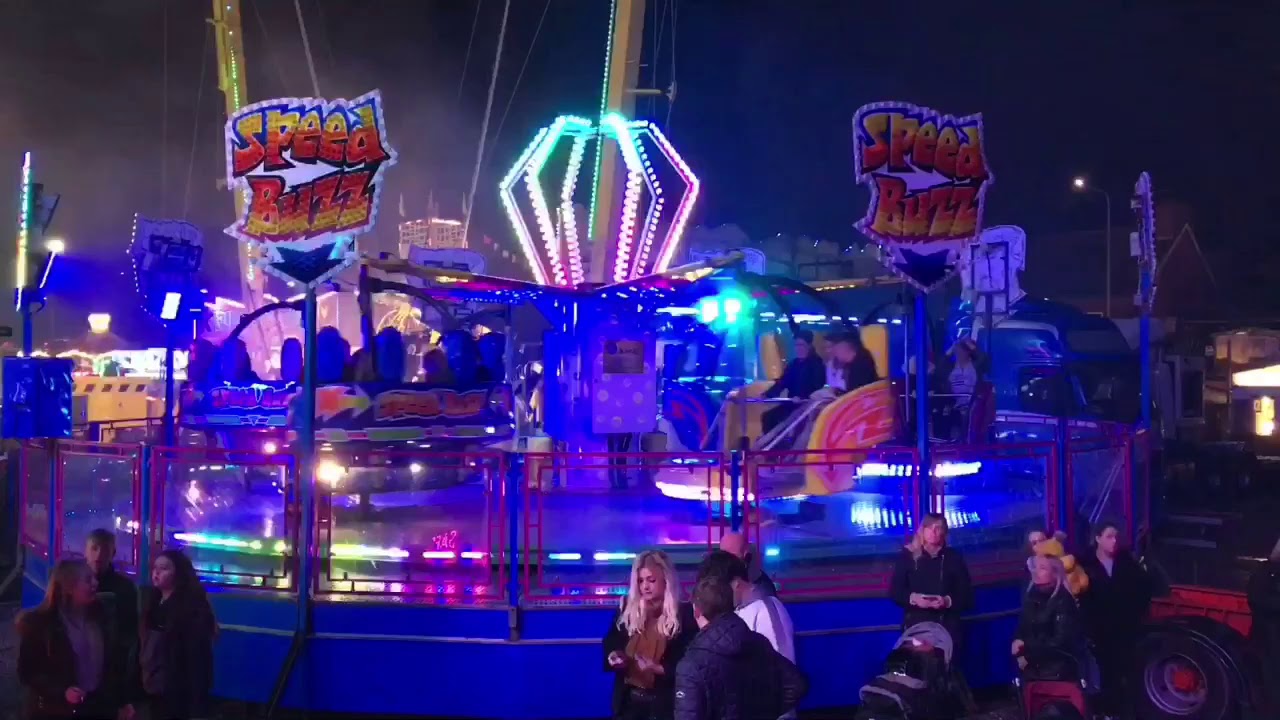 HULL FAIR 2019 * Speed Buzz (Fun Factory) Ride * Off Ride - YouTube
