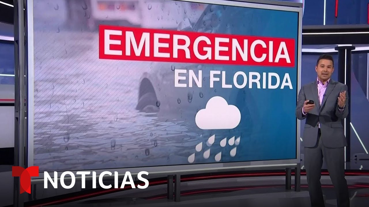 Declaran alerta máxima de inundaciones al sur de Florida. Hay vidas en ...